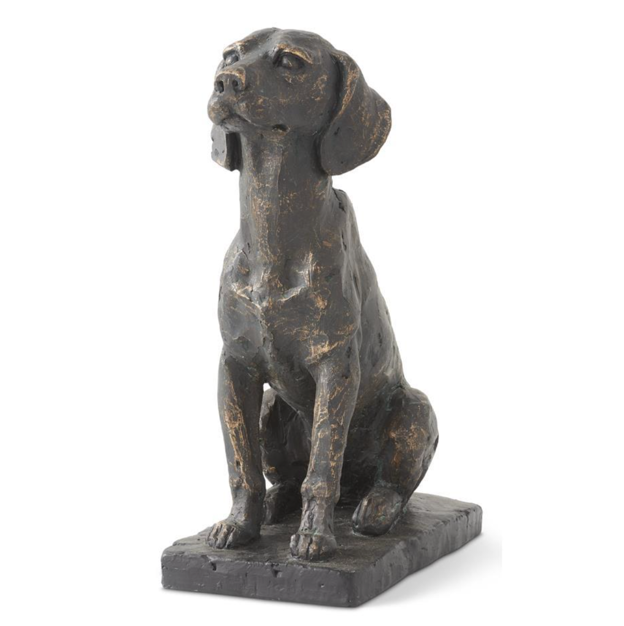 Patina Sitting Dog Statue – Danshire Market and Design